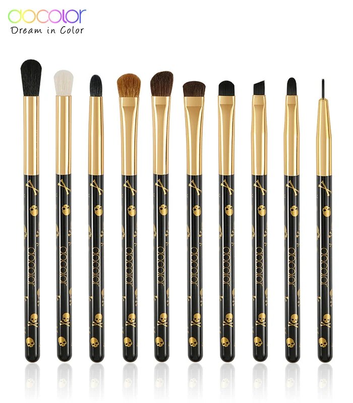 Docolor Набор кистей для макияжа глаз 10 шт.