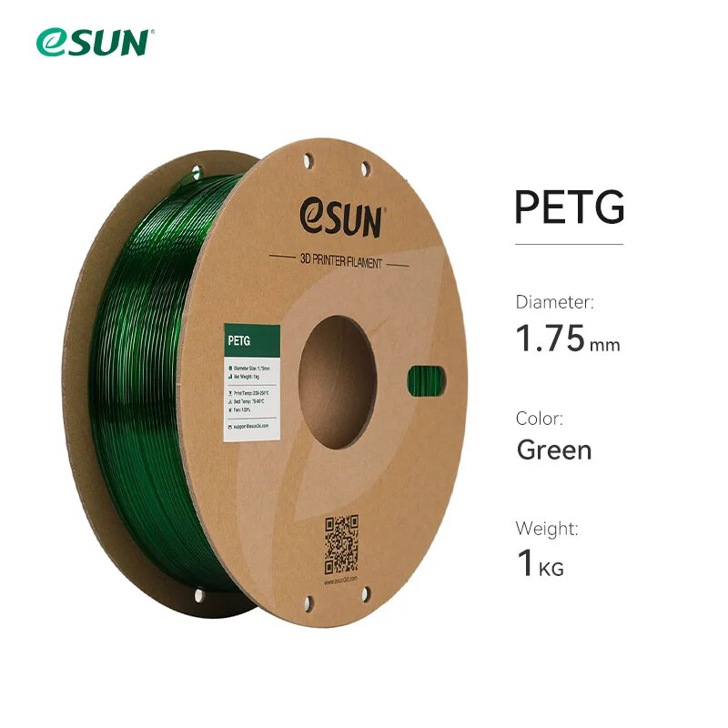 ESUN PETG нить для 3D-печати 1.75 мм Green