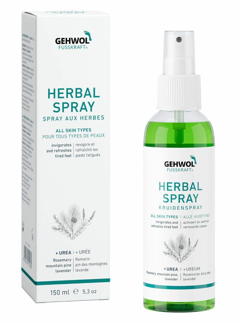 Gehwol Fusskraft Herbal Spray - Травяной лосьон 150 мл