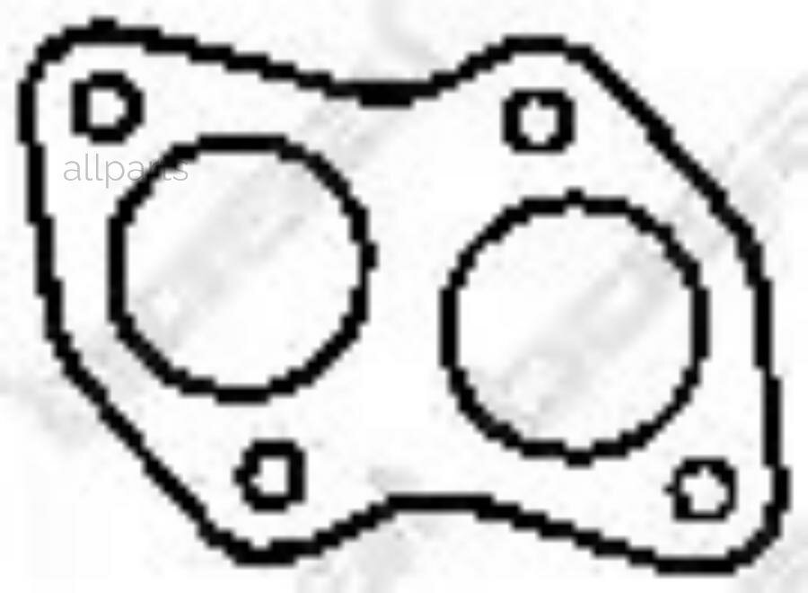 BOSAL 256-057 Прокладка приемной трубы SEAT Arosa/SKODA Felicia/VW Lupo mot.1,0/1,3L 8V BOSAL 256-057