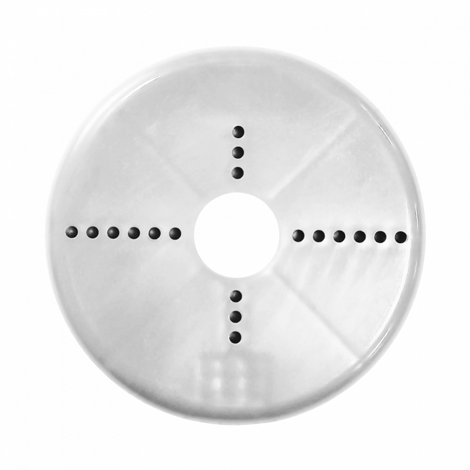 Платформа-закладная EKS для накладных светильников и пожарных датчиков, 95 мм/20 мм, белая