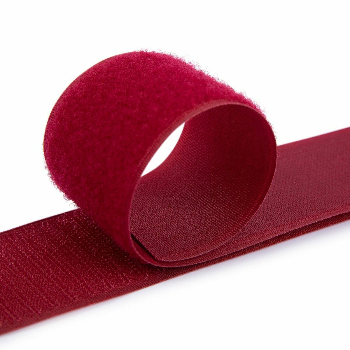 Липучка лента "Gamma" 50 мм LG-50 цв. 25 м №176 бордовый