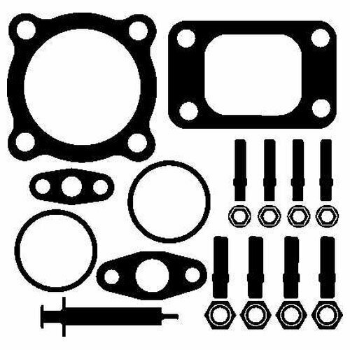 Комплект монтажный турбокомпрессора Elring 713855
