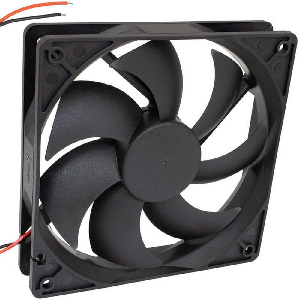 Осевой вентилятор 120х120х25 мм, 2200 об./мин, 12 В