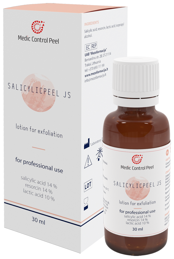 Medic Control Peel пилинг химический Salicylicpeel JS Джесснера 30 мл