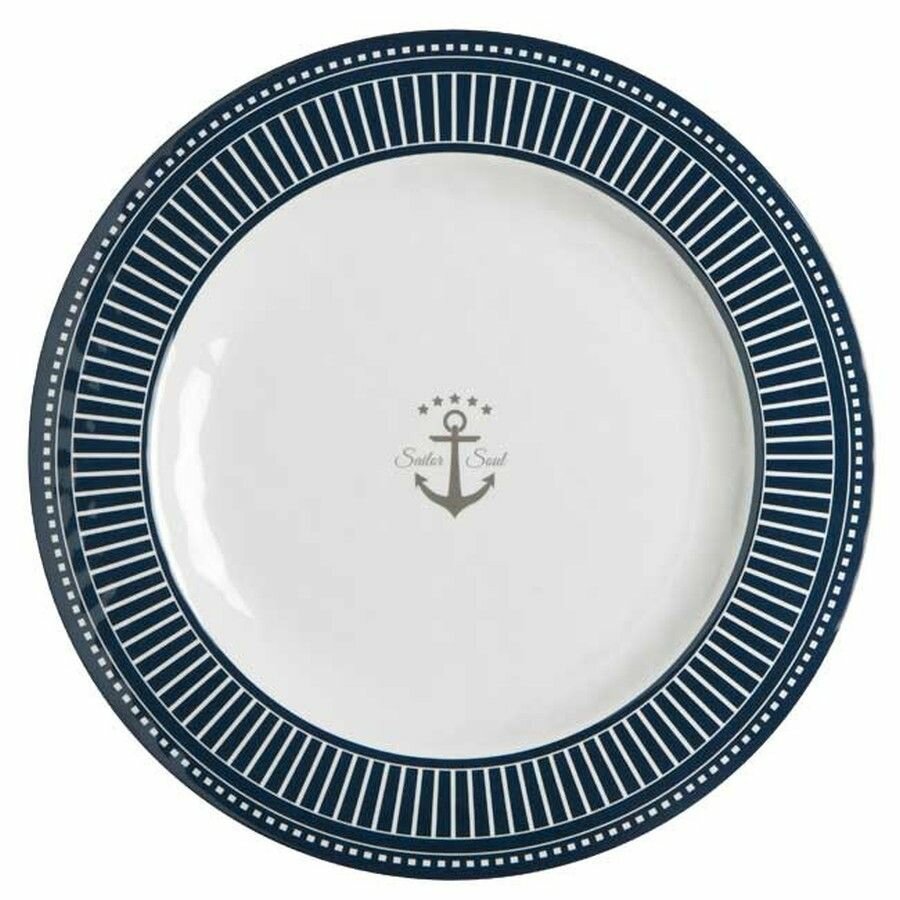 Тарелки небьющиеся плоские "Sailor Soul", 28 см, 6 шт (10262611)