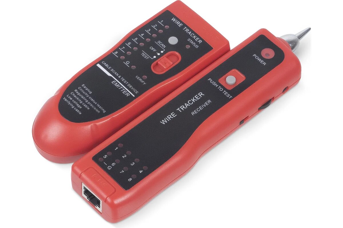 Cabeus Тестер для витой пары с тон-генератором HT-462