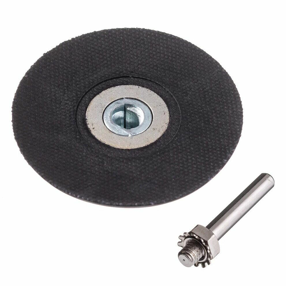 Диск-оправка для самозацепляемых кругов 75 мм хв. 6 мм тип R WENDT