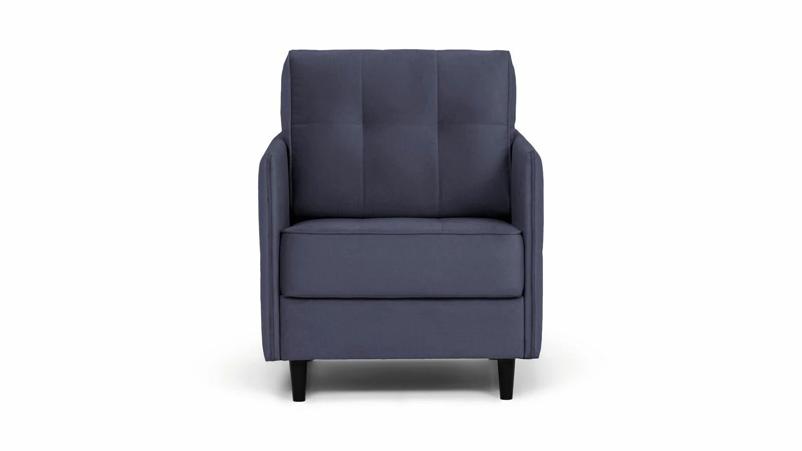 Кресло Askona (Аскона) Амани про с узкими подлокотниками Тк. Sky Velvet 40