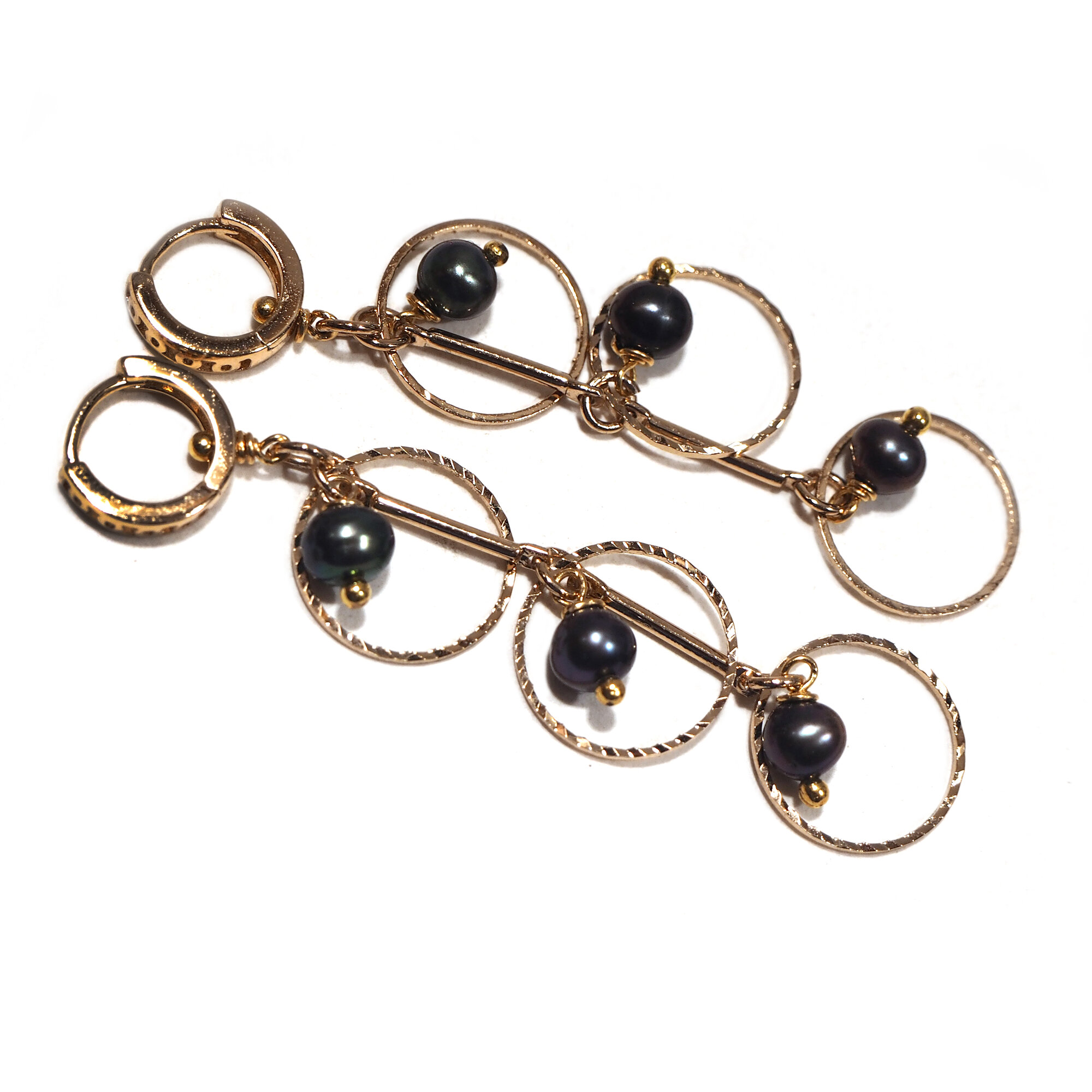 Серьги цепочки, с подвесками, жемчуг пресноводный, жемчуг культивированный, жемчуг пресноводный культивированный