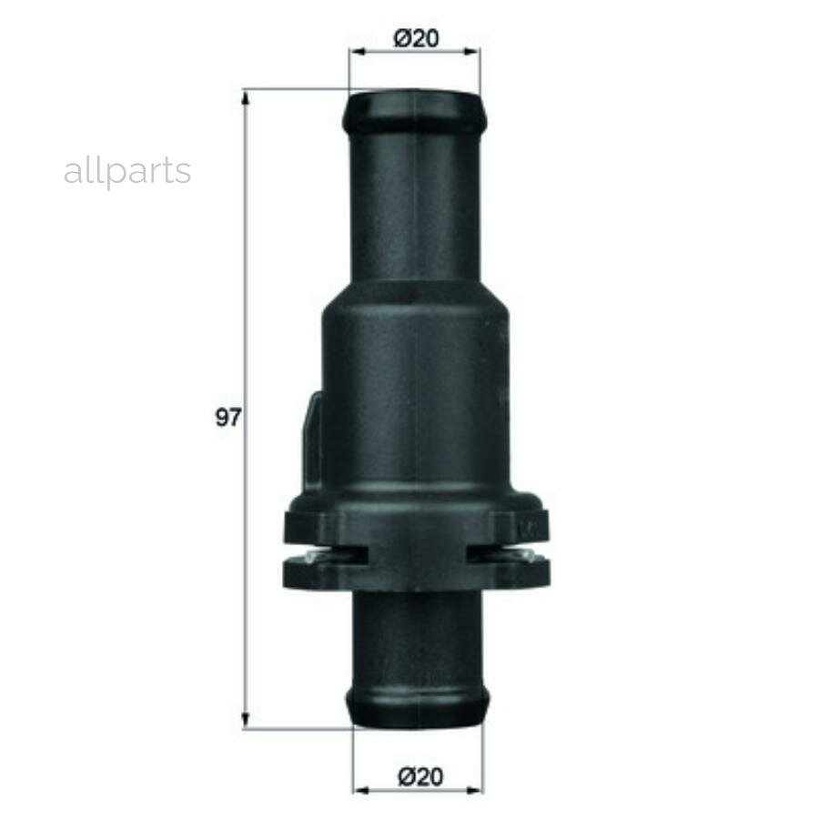 MAHLE TH575 Термостат охлаждающей жидкости GOLF V, JETTA, PASSA