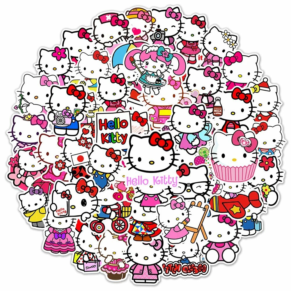 Набор наклеек Hello Kitty от MINISO 30PCS