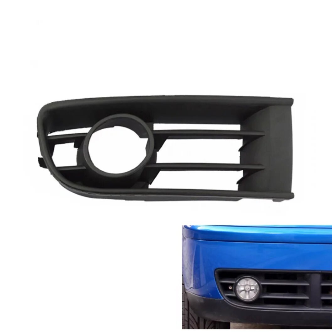 Крышка противотуманной фары бампера VW Polo 9N right, 6Q0853665A