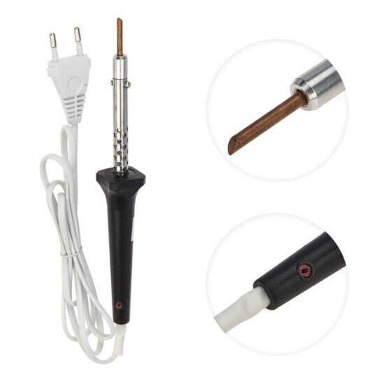 Паяльник Rexant 25 Вт с керамическим нагревателем (тип ЭПСН)