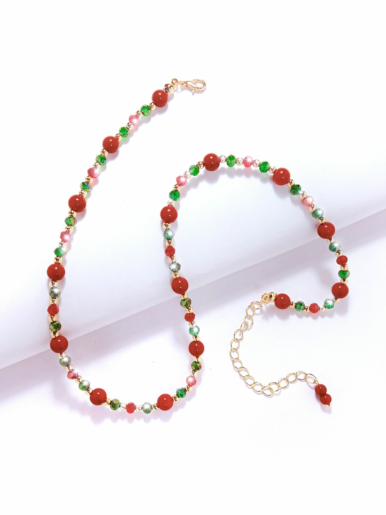 Бусы, искусственный камень