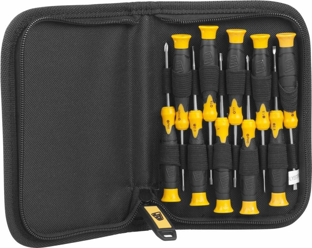 JCB 11 предметов, набор отверток (JSD026)