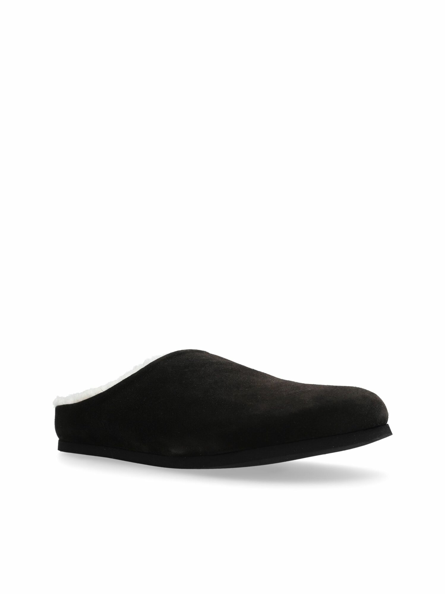 Шлёпанцы Common Projects Клоги из овчины, размер 36, коричневый — фото 1