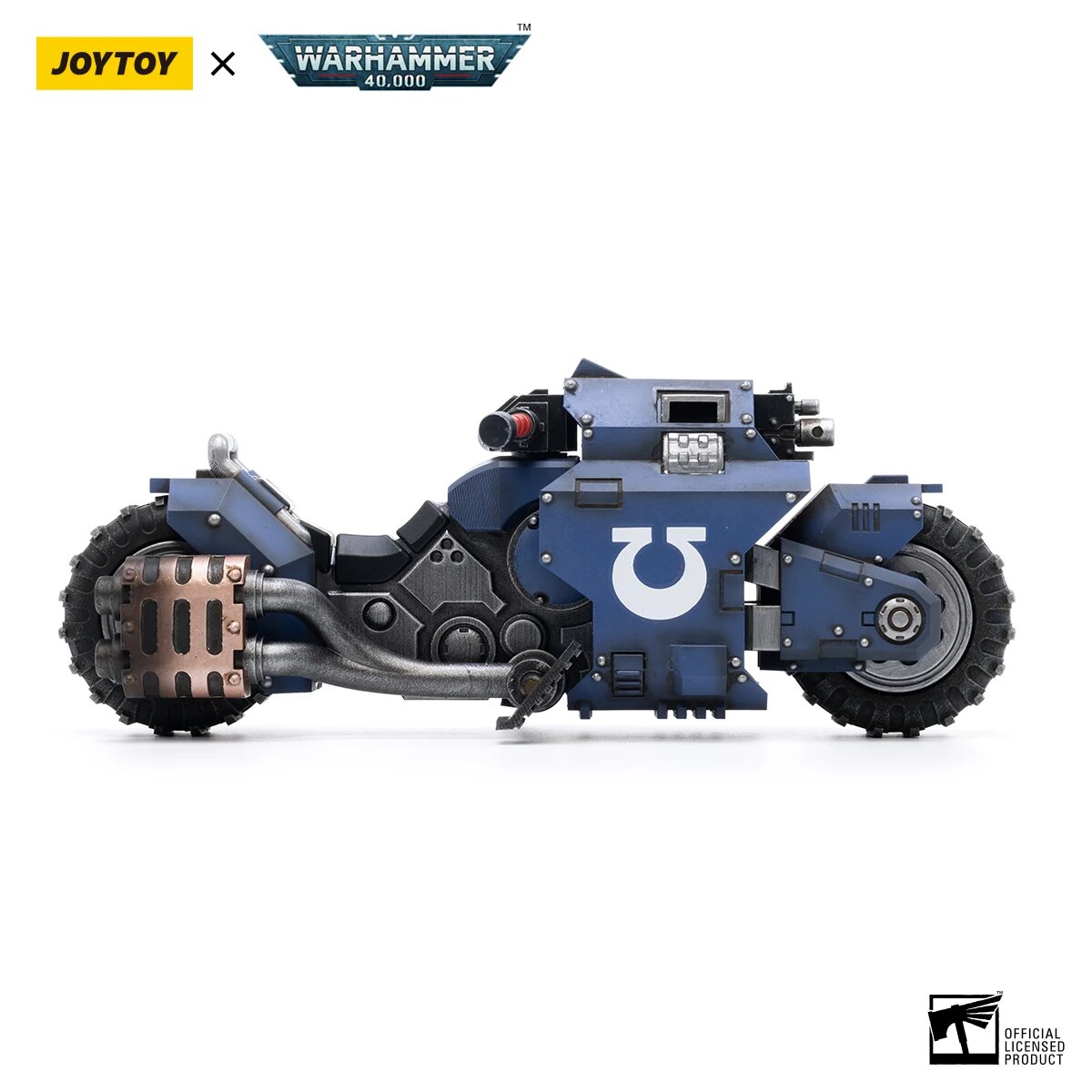 【MT】Оригинальная экшн-фигурка JOYTOY Warhammer 40K Space Marines Ultramarines Outriders 1/18, модель игрушки