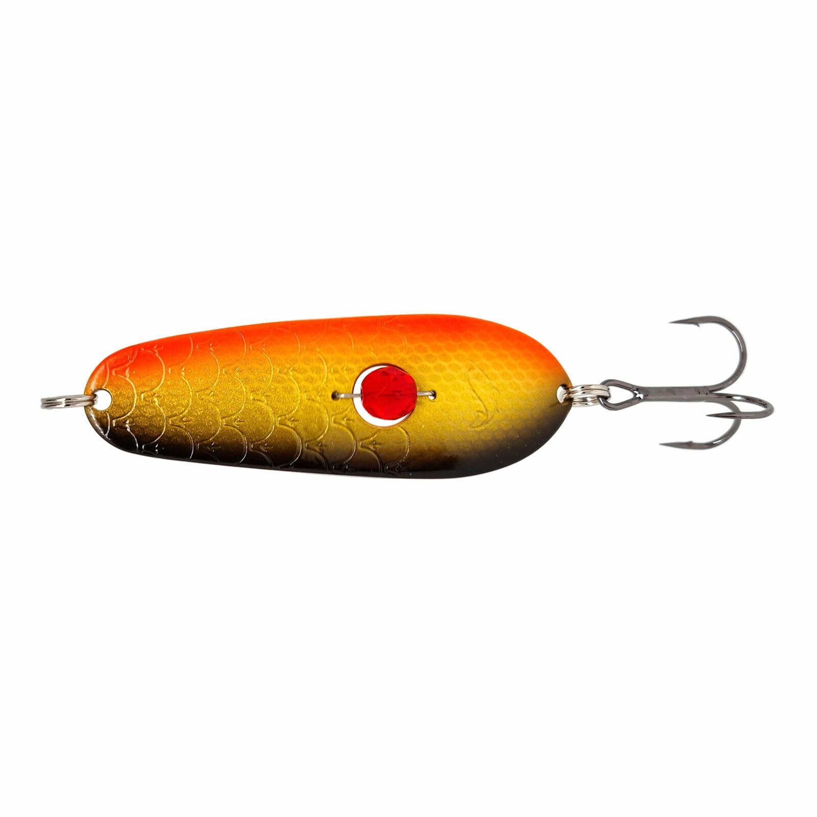 Блесна Kuusamo Rasanen 70/20 с бусинкой Tapas Olive, BL/G/O-B, UV