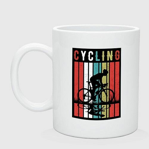 Велосипедный спорт Керамическая кружка
