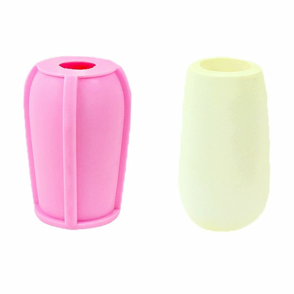 Вазы Силиконовые формы Круглые цветочные горшки Отливки Бетон Цемент Гипс для украшения стола