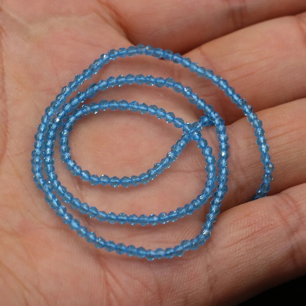 Бусины шпинель 5 шт. Синий, Color-17