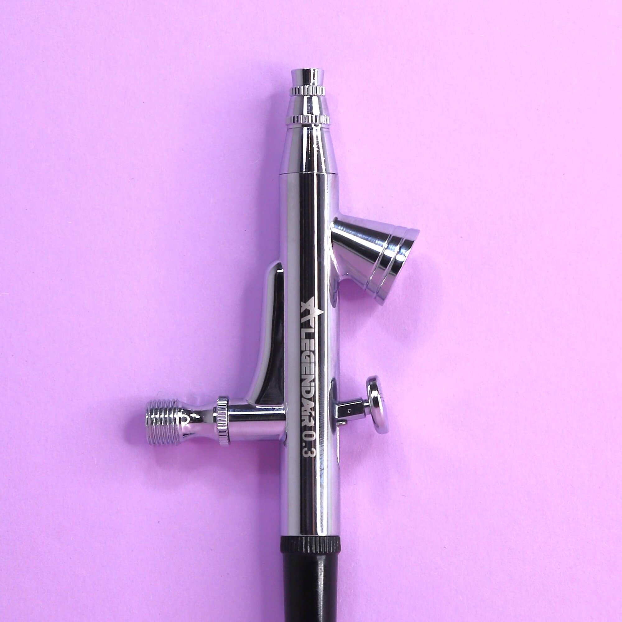 Аэрограф OneAir Legend Air LA-35, серебристый, диаметр сопла 0,3 мм