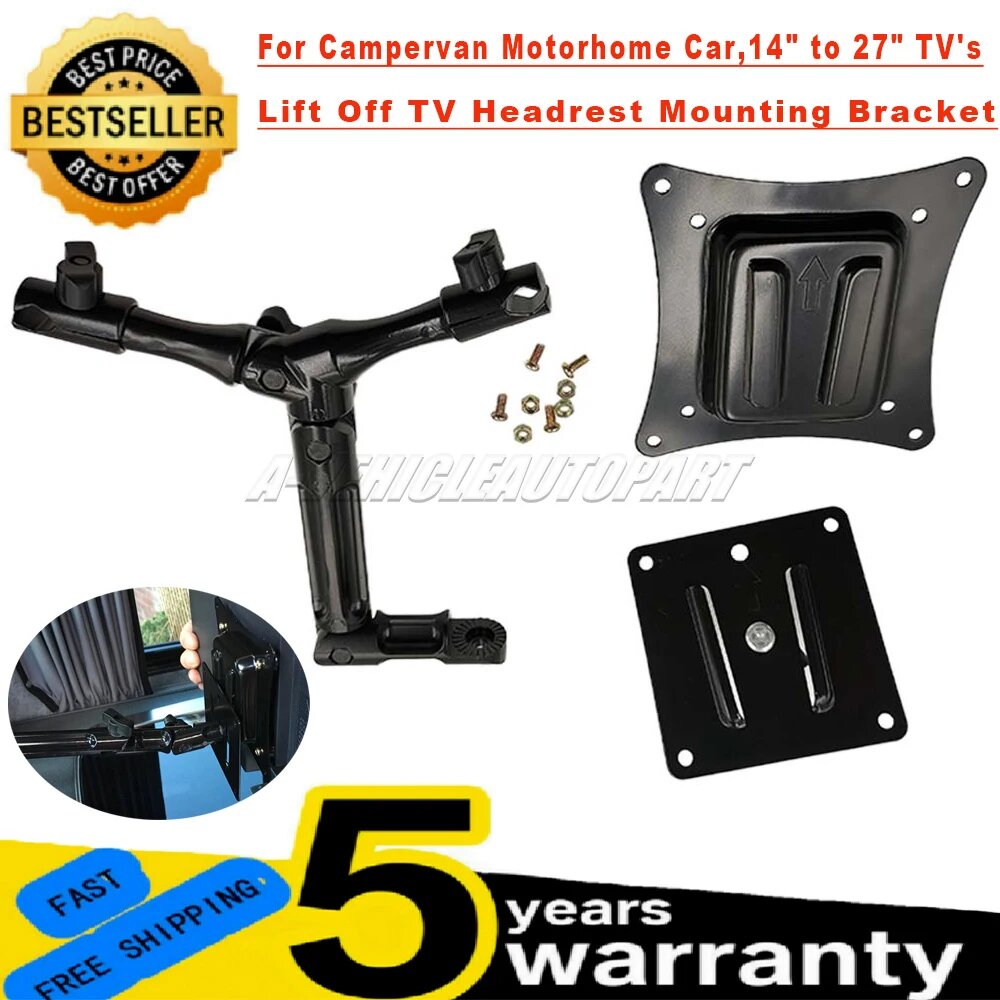 Для кемпера, дома на колесах, автомобиля от 14 до 27 дюймов, регулируемый многофункциональный угловой держатель для телевизора, автомобильные аксессуары для кемпера, автодома