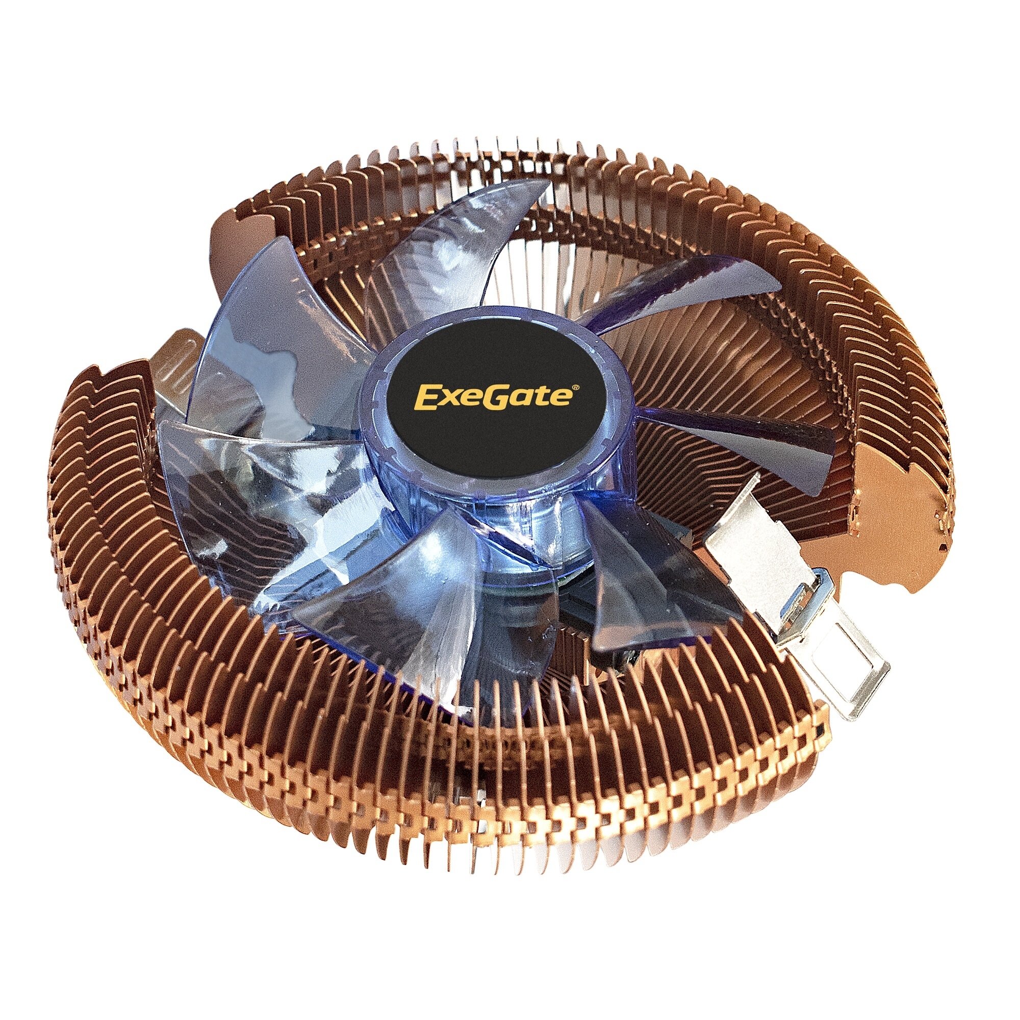 Кулер ExeGate EX286153RUS Wizard EE91-Cu. BLUE