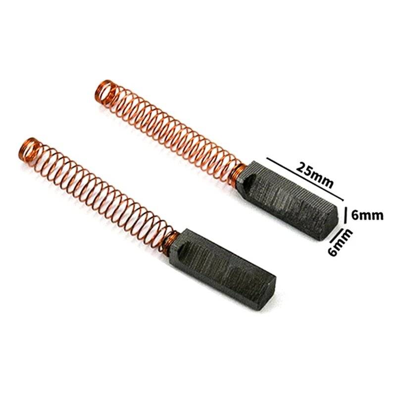 2 шт./компл, угольная щетка для электроинструмента для миксера KitchenAid, запасные части, блендер для взбивания яиц, многотипный углеродный двигатель