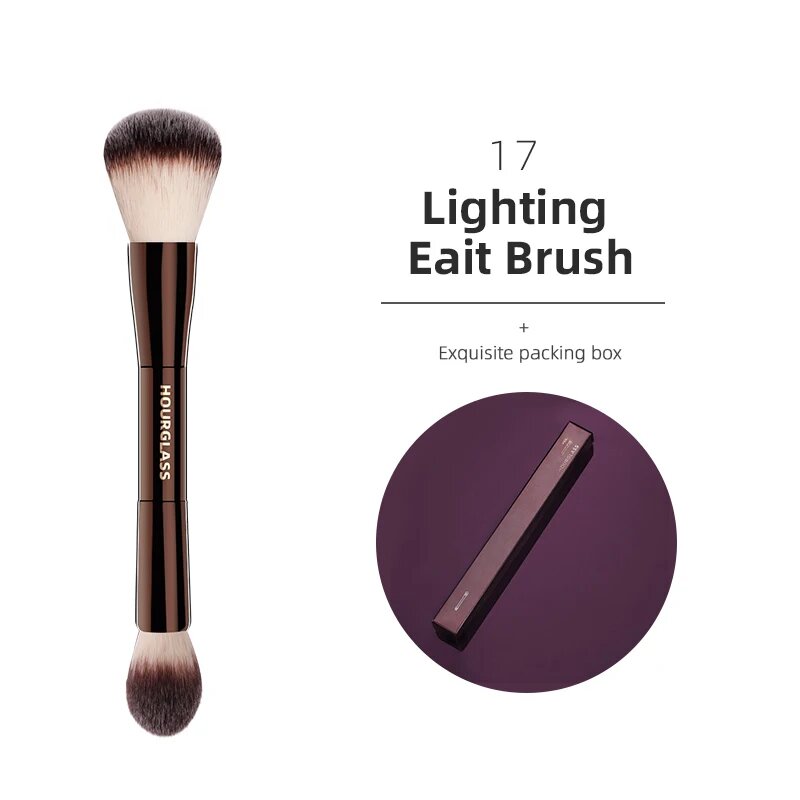Hourglass Кисть для макияжа Lighting Eait Brush, Handle Color: 17