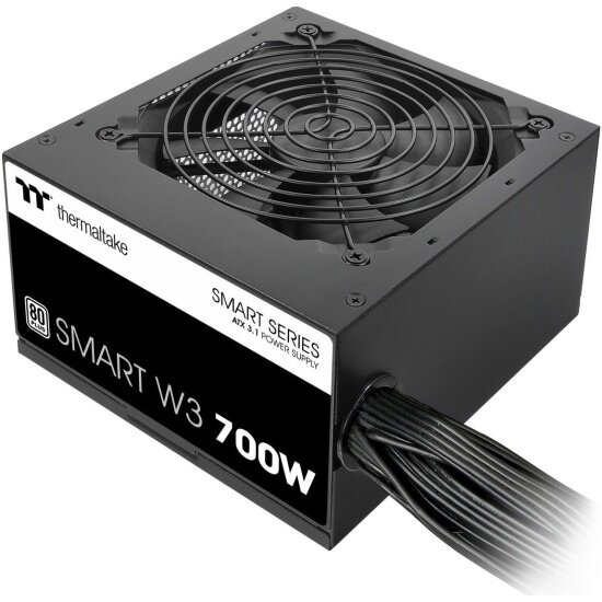 Блок питания Thermaltake Smart W3, 700W, 80+ Standart (PS-SPW-0700NNFAWE-1)