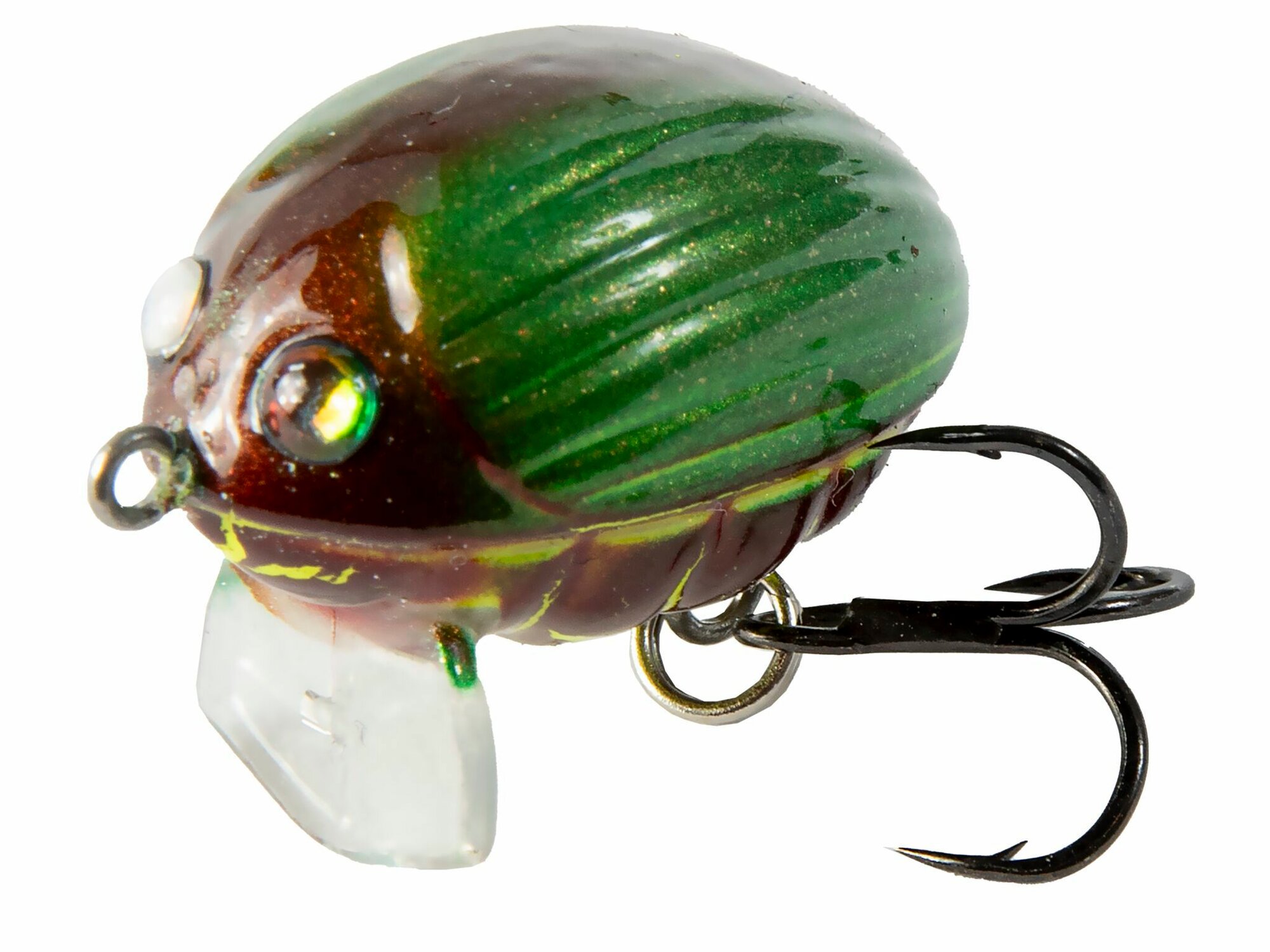 Воблер на щуку, форель, хариус, голавль, жерех, окунь SALMO POLAND LIL BUG F 02/GBG, ратлины для зимней и летней рыбалки