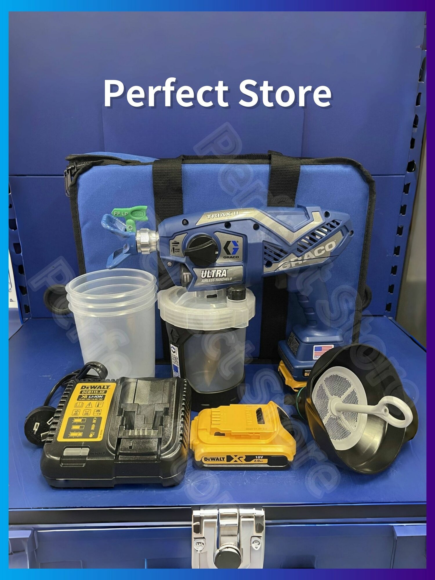 Портативная распылительная машина небольшой площади GRACO 17N221+Литиевая батарея*2, Личные вещи.