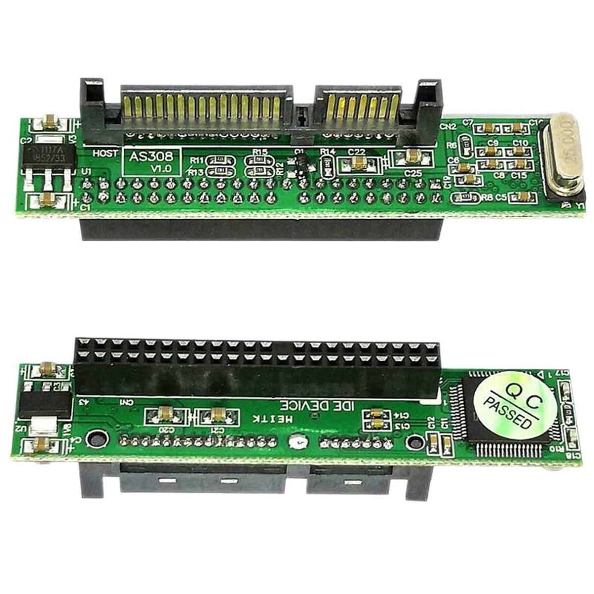 Адаптер IDE-SATA 2,5 дюйма, преобразует 44-контактный разъем IDE PATA HDD для ноутбука, жесткий диск SSD в порт Serial A