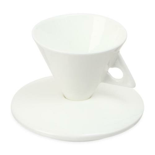 60 мл креативная керамическая эспрессо чашка роскошная чашка с костным конусом набор тарелки пирамидальная чашка латте