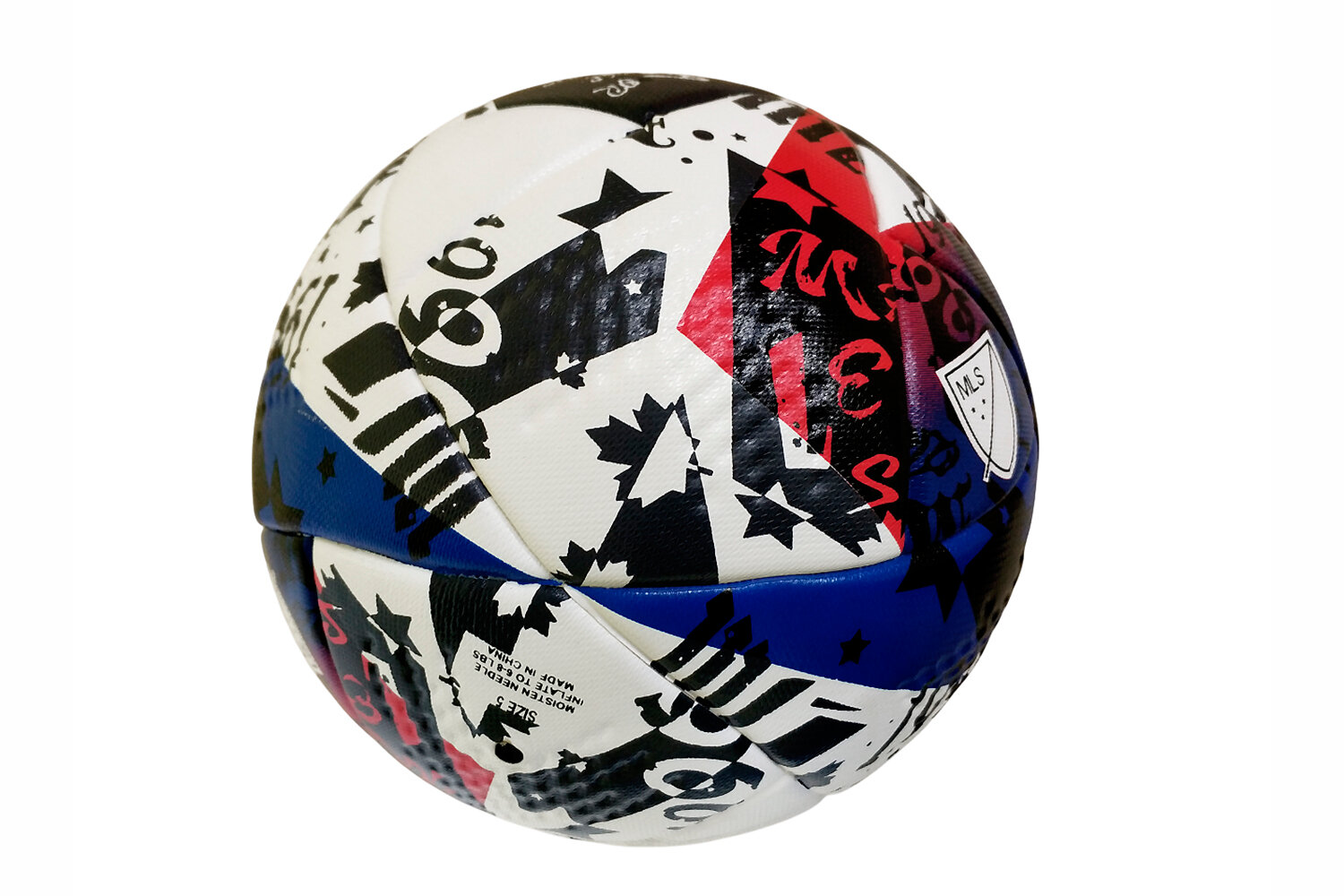 Мяч футбольный MLS 1996 Moisten Needle Inflate 6 to 8 LBS, Size 5