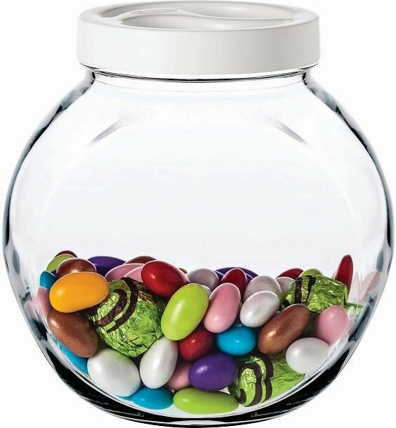 Набор банок для сыпучих продуктов 1700 мл Белла