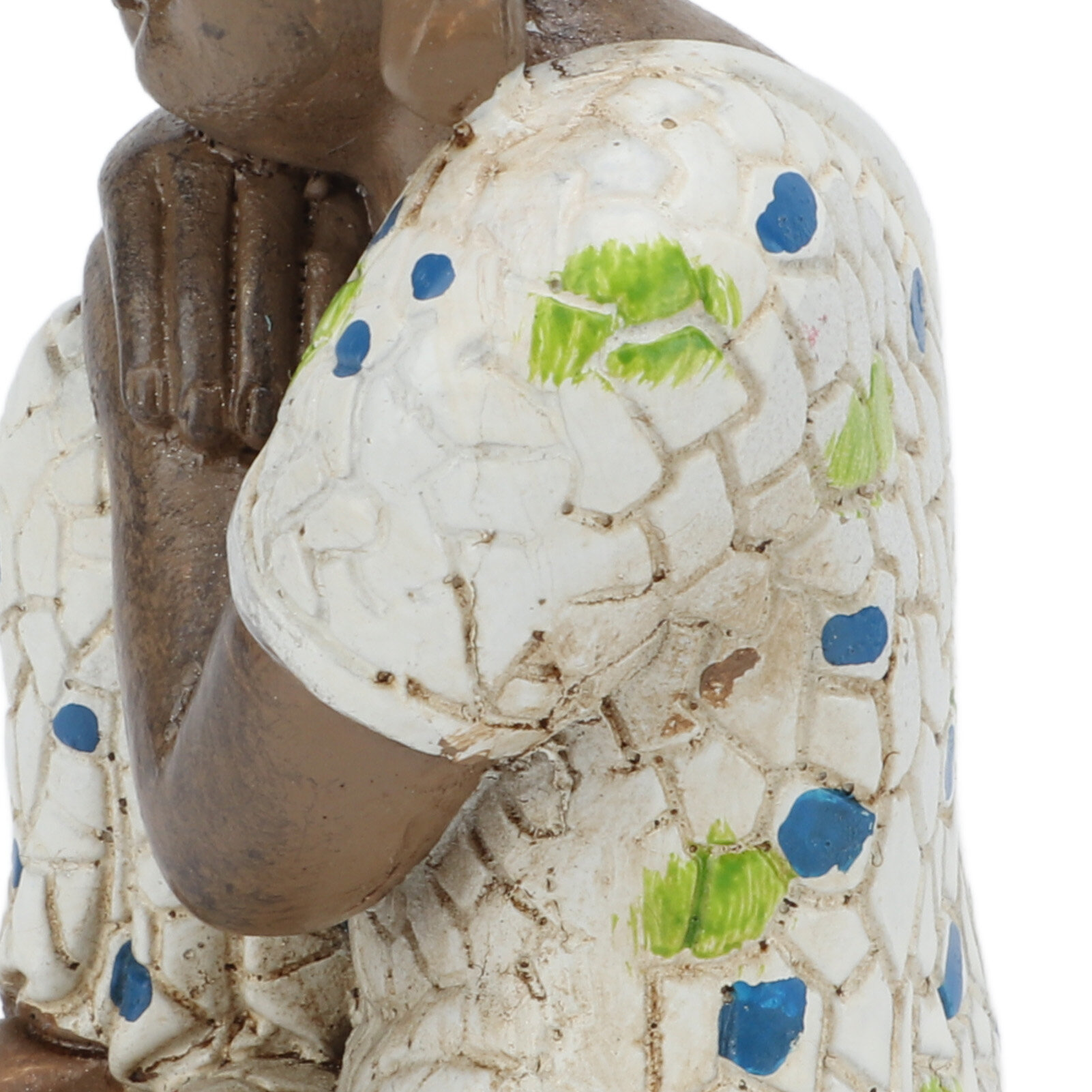 Статуя дзен, материал из смолы, легкая чистка, расслабляющие водонепроницаемые украшения Спящего Будды для дома