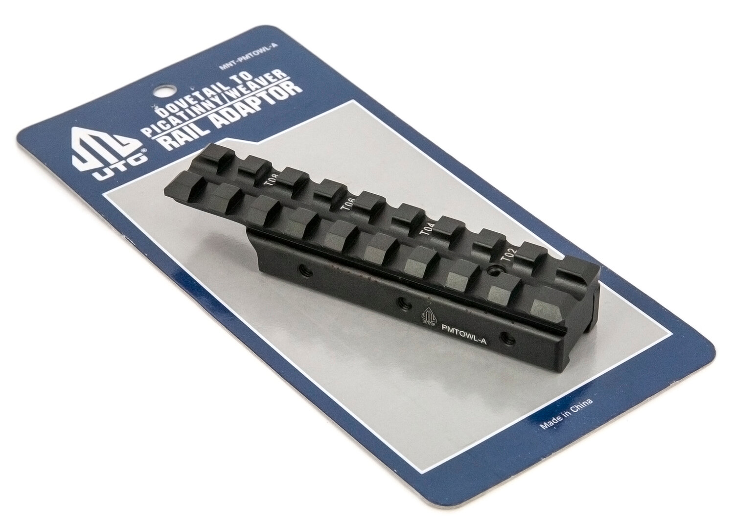 Адаптер-переходник Leapers UTG Picatinny на призму 9-11мм с выносом, 9 слотов