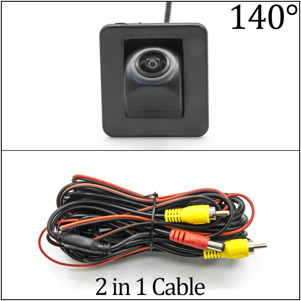 Автомобильная камера заднего вида HD AHD Fisheye Starlight для LADA VESTA SW/VESTA SW CROSS/VESTA, монитор заднего хода для спортивных автомобилей 140 Camera Only