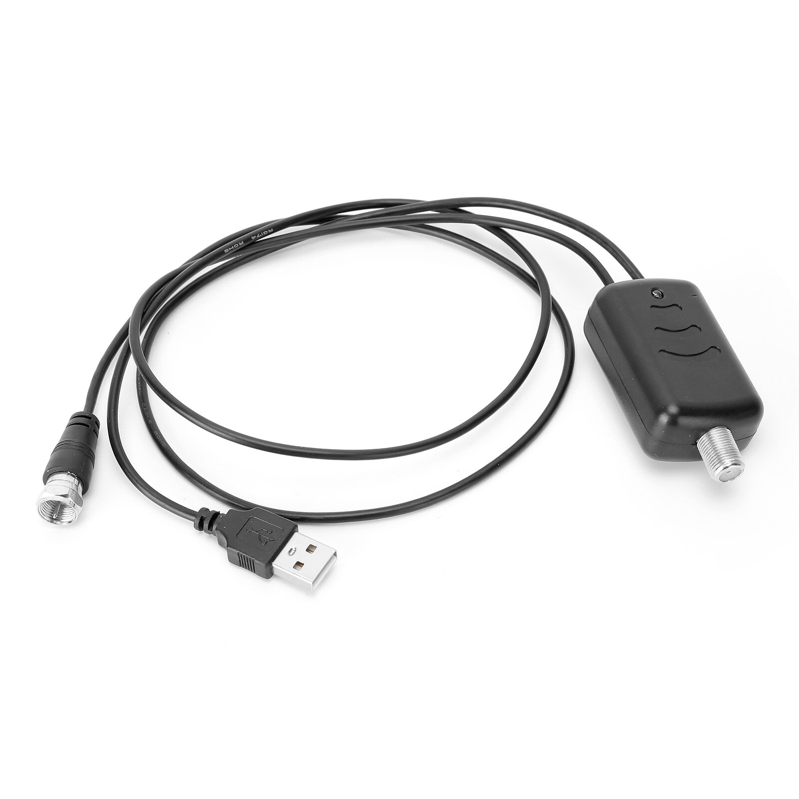 Антенна Усилитель Сигнала для Внутреннего Использования Цифрового HDTV Мощный Улучшение Приема Для Больше Каналов Материал ABS Цвет Как На Картинке Вес Приблизительно 43.0г/1.5 унции Частота 45-862 МГц Усиление 25дБ Питание 5В 1А (Самостоятельно