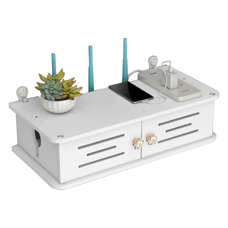 Коробка для хранения Wi-Fi роутера с креплением на стену