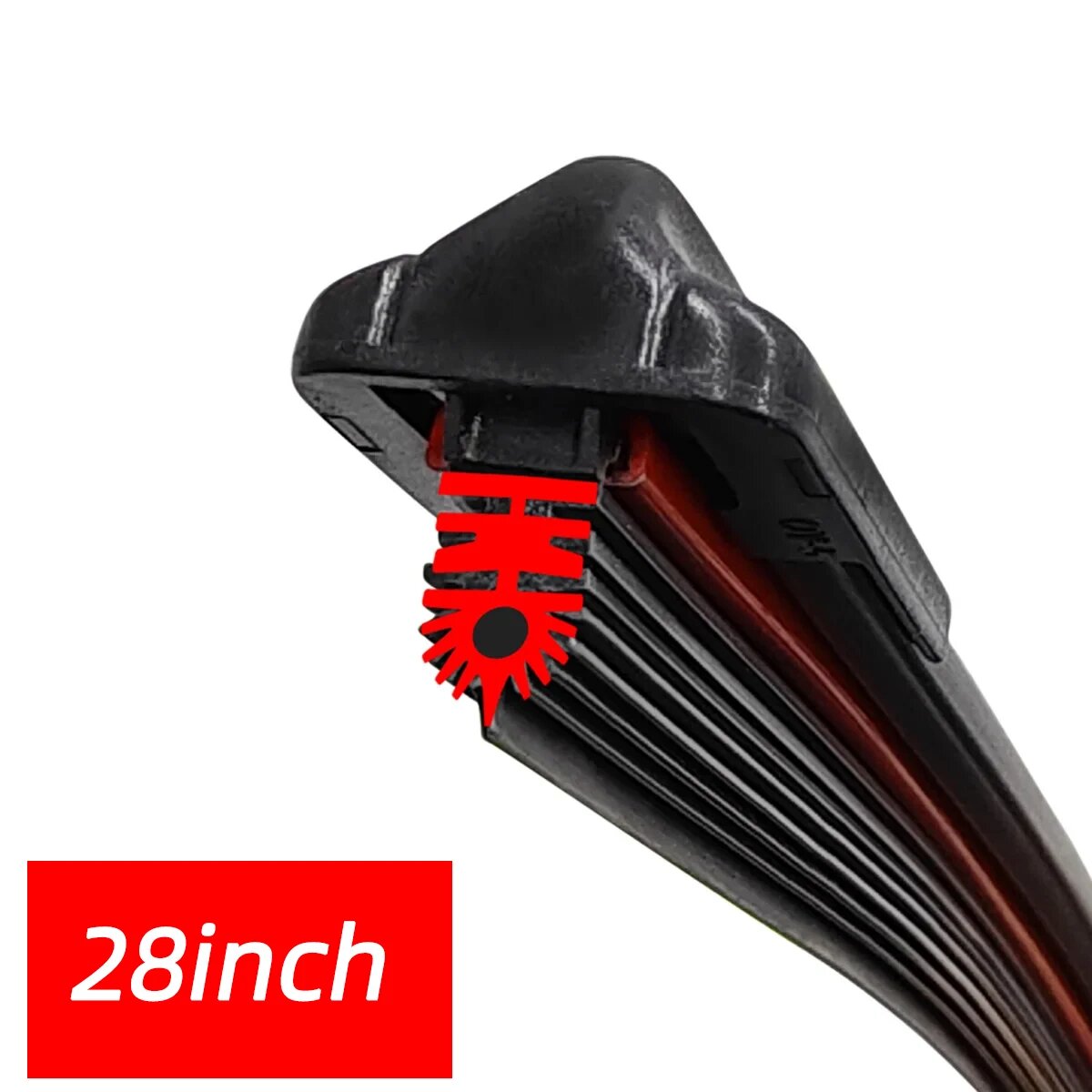 Стеклоочиститель 28 inch с U-образной насадкой