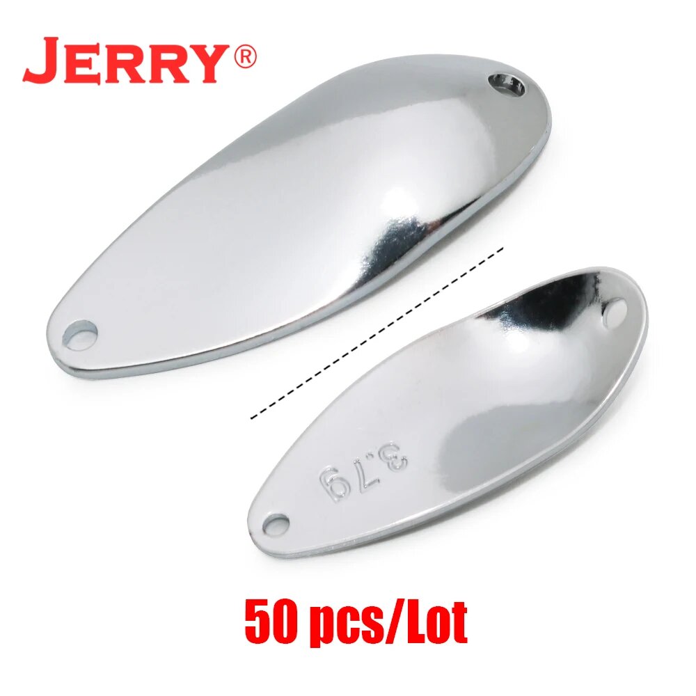 Jerry Блесны Silver 50 шт