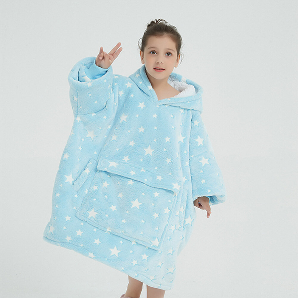 Детское одеяло с капюшоном, Длина одежды 64 см