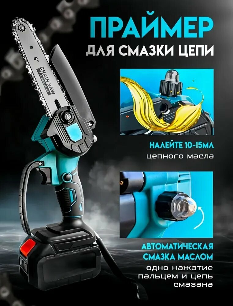 Цепная электропила — фото 1