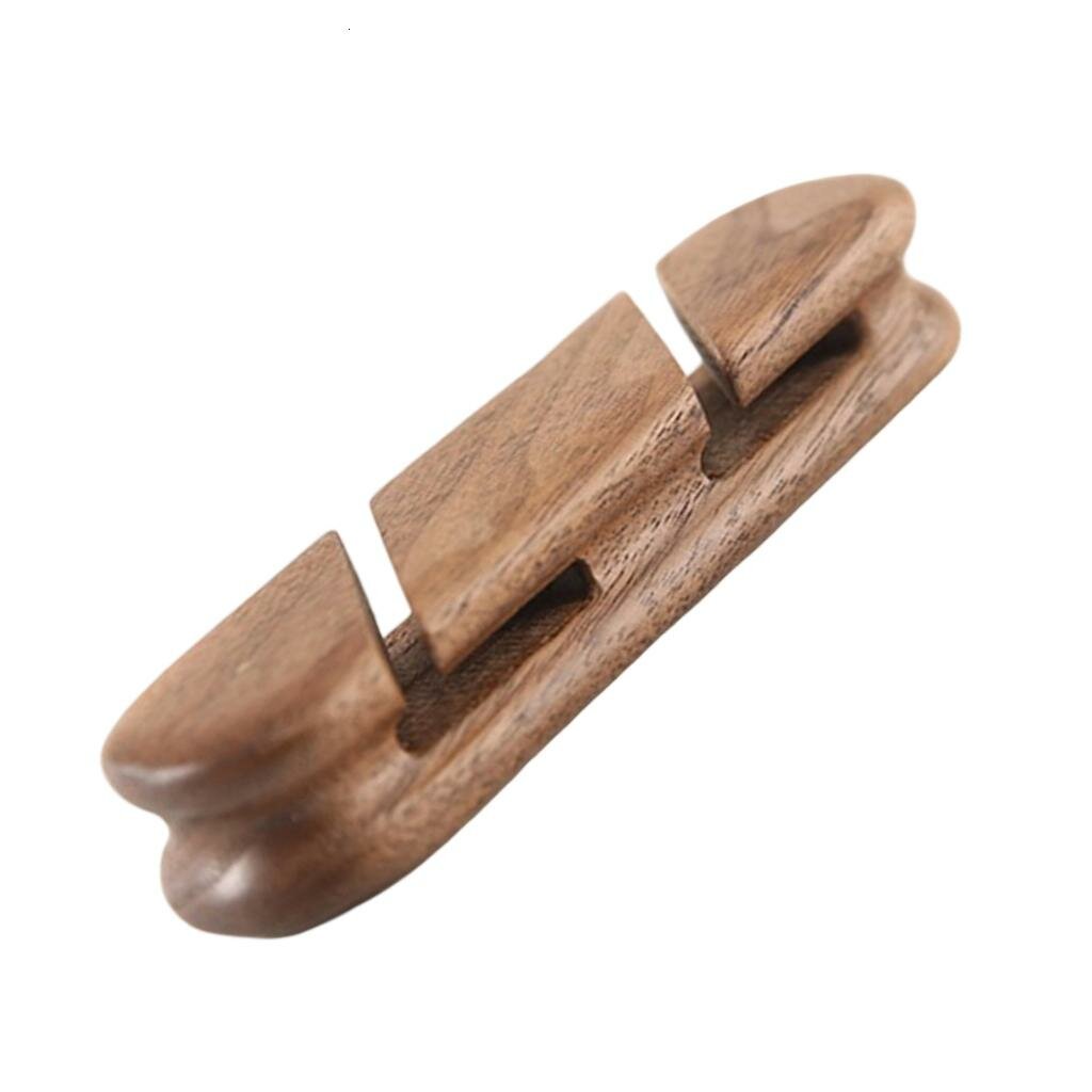 Кабель-канал из натурального дерева, 2/3 слота, Карточка цвета грецкого ореха 2