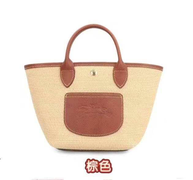 Французская длинная семейная сумка 25 лета, новая плетеная сумка для отпуска, ретро сумка, большая вместимость, соломенная повседневная сумка через плечо