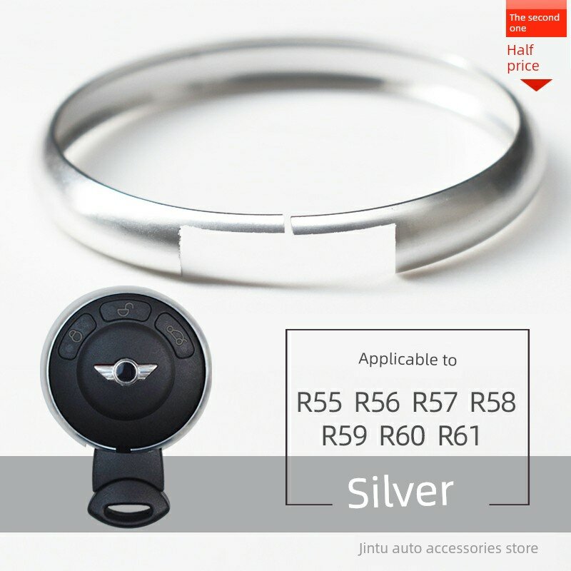 Подходит для ключей R55R56R60, опционально брелок, металлический мини-брелок COOPER, брелок для ключей BMW серебро